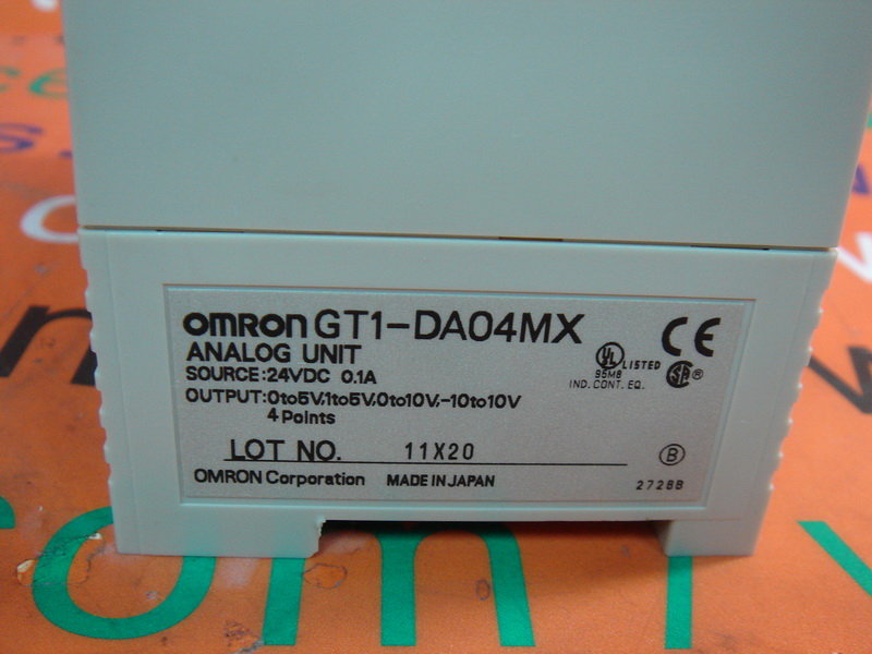 OMRON GT1-DA04MX - 裕益科技自動化設備可程式編碼器PLC分散式控制系統DCS